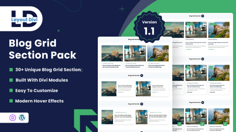 Divi Pricing Tables Module Carousel Layout Pack | Divi Layouts